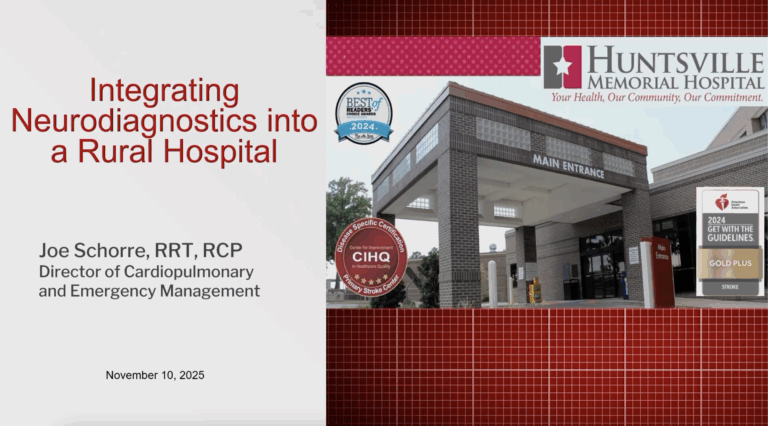 Integrating Neurodiagnostics Into a Rural Hospital - American Heart ...